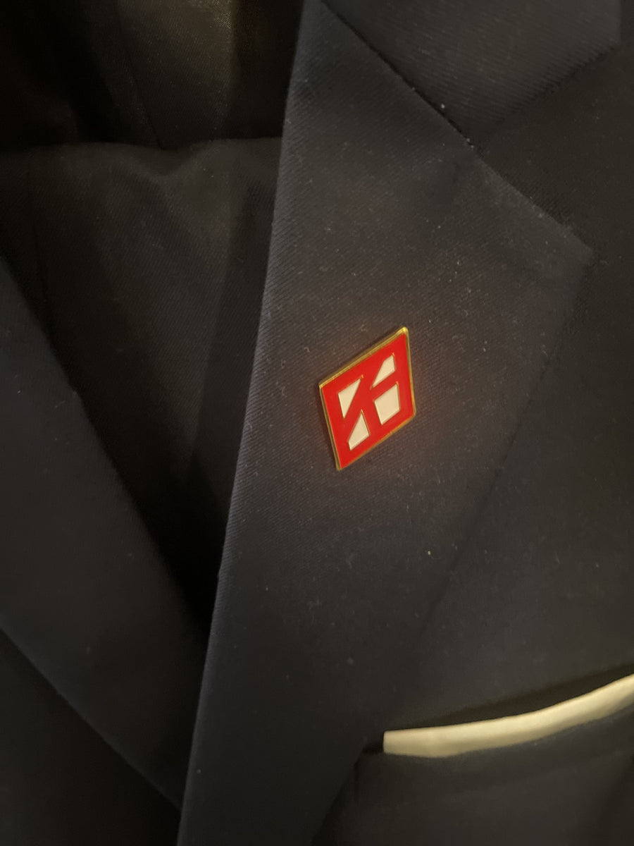 FLOATING K LAPEL PIN (2 inches) – #EntrepreNUPE