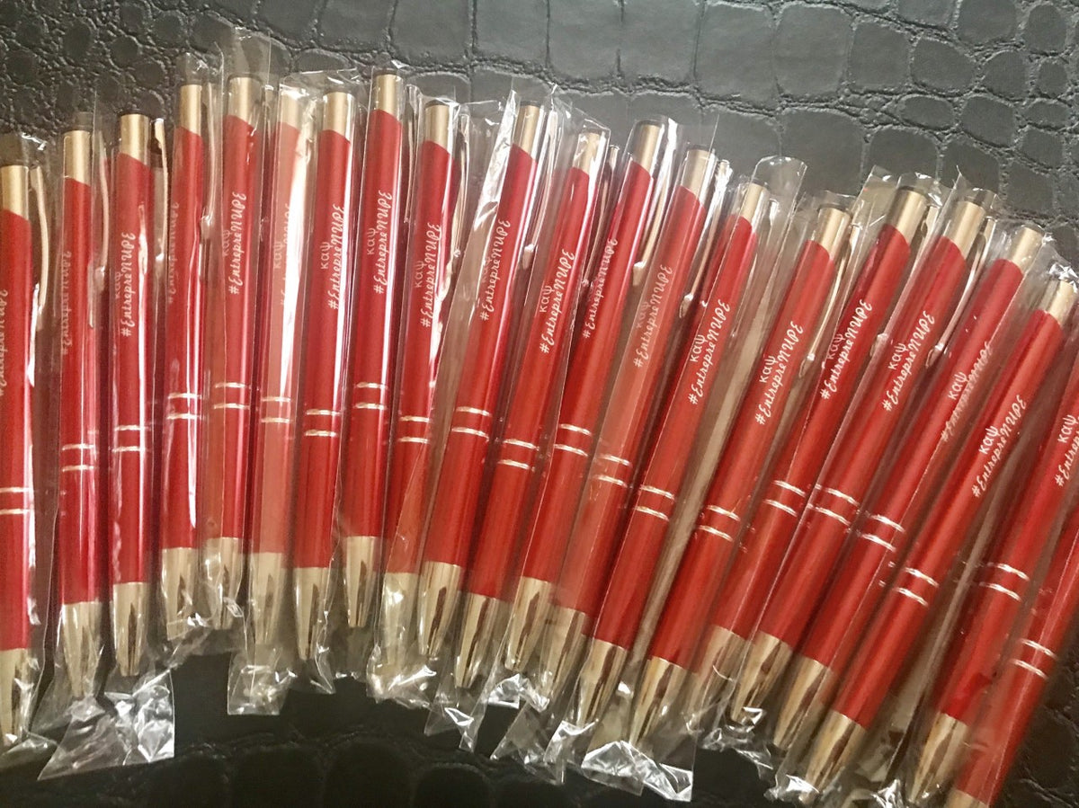 Crimson Ballpoint Pen – #EntrepreNUPE