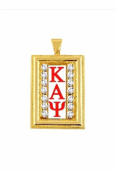 GOLD DIAMOND STUDDED KAPPA NECKLACE(CHAIN INCLUDED) – #EntrepreNUPE