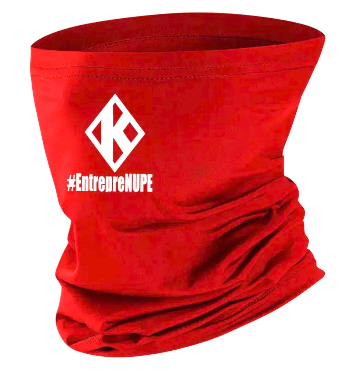 CUSTOM RED FLOATING K FACE SHIELD BANDANA – #EntrepreNUPE